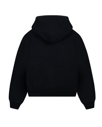 Rhude Mens Hooded Sweatshirt Regatta Vintage Black-White Cotton Sweatshirts Black/white Sweater