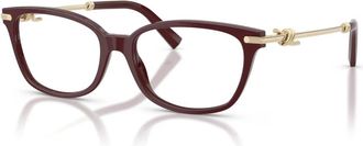 Tiffany & Co. Femme, Accessoires, Violet, Taille: 53 MM Lunettes de vue carr&eacute;es