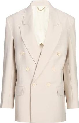 Victoria Beckham Blazer cintr&eacute; en laine m&eacute;lang&eacute;e