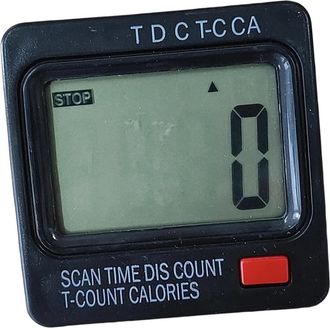 Harilla Mehrzweck-Sport-Pedometer Schritt-/Entfernungs-/Kalorien-Geschwindigkeitsmesser-Monitor Elektronischer Schrittzähler für Fitnessgeräte