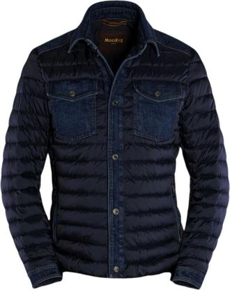 Moorer Homme, Vestes, Bleu, Taille: XL Veste Crespi