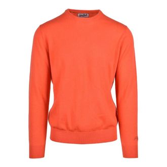 MC2 Saint Barth Rundhals-Pullover - - Knitwear - Herren - Orange - M
