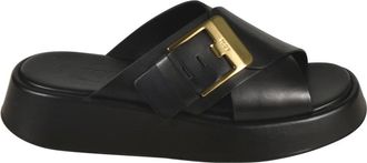 Tod's Femme, Chaussures, Noir, Taille: 36 1/2 EU Chaussures Plates