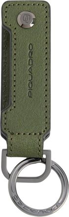 Piquadro Leder-Schl&uuml;sseletui - - Accessories - Herren - Gr&uuml;n - ONE SIZE