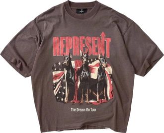 Represent Represent, Homme, Tops, Noir, Taille: XL Dream On Tour T-Shirt