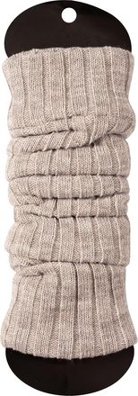 Ateena Stulpen Damen & M&auml;dchen - Beige - warme Beinw&auml;rmer aus Wolle, 60 cm lang, dehnbar bis 40/48 cm - ideal f&uuml;r Winter & Alltag