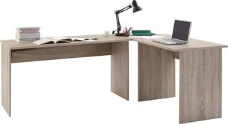 FMD Möbel 351-001 Till Winkelkombination, eiche, maße 205.0 x 76.0 x 65.0/155 cm (BHT)