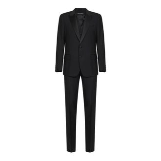 Dolce & Gabbana Homme, Costumes, Noir, Taille: L Dolce & Gabbana Robes Black