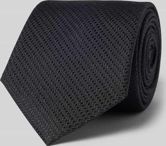 Willen Krawattenfabrik Krawatte aus Seide mit Strukturmuster (7,5 cm)