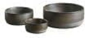 Aida RAW Bowl Set - 3 Stück - Metallic Brown