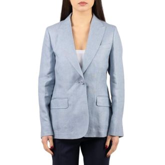 Max Mara Femme, Vestes, Bleu, Taille: 38 FR Wkdlamine Blazer