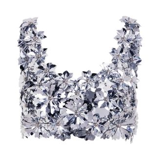 Paco Rabanne Damen, Oberteile, Grau, XSGr&ouml;&szlig;e