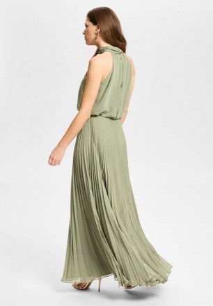 Swing Abendkleid - Abendkleid aus Chiffon mit Plisseerock Taillierter Schnitt mit flie&szlig;endem Rockteil