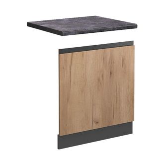Vicco Fa&ccedil;ade R-Line, Ch&ecirc;ne de force dor&eacute;, 60 cm, pt Anthracite
