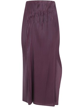 Issey Miyake Gonna Lunga Pieghettata Pleated On Pleats