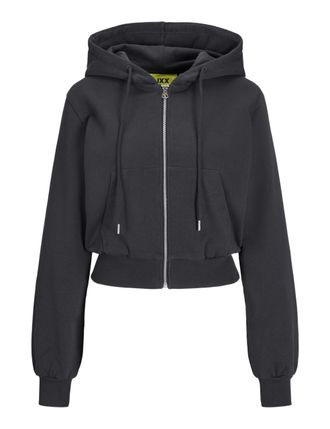 Jack & Jones Damen Jxpalma RLX Short Zip Hoddie SWT Sweatshirt-Jacke, Phantom, 42