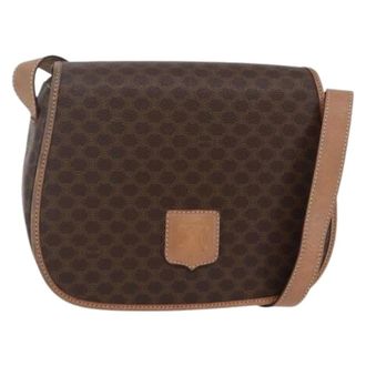 Celine Sac bandouli&egrave;re vintage Pre-owned - Femme - Pre-owned - Brun - Taille: ONE Size