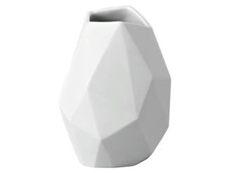 Rosenthal 14270-100102-26009 Miniaturvase Surface aus wei&szlig;em Porzellan, H&ouml;he 9 cm