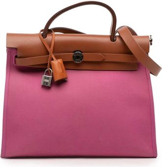 Herm&egrave;s Hobo Bags - Toile Herbag Zip 31 - Gr. unisize - in Gold - f&uuml;r Damen