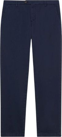 Brooks Brothers Homme, Pantalons, Bleu, Taille: W36 Chino en twill de coton stretch
