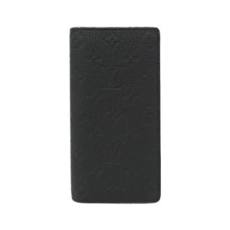 Louis Vuitton Portefeuille long Taurillon (bi-fold) Pre-owned - Homme - Pre-owned - Noir - Taille: ONE Size