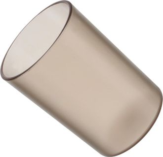 Garneck Transparenter Zahnputzbecher für Bad Stabiler Trinkbecher mit Glatter Oberfläche Multifunktional als Mundspülbecher und Kaffeetasse Geeignet für Erwac