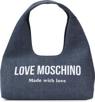 Love Moschino Femme, Sacs, Bleu, Taille: ONE Size Borsa Denim