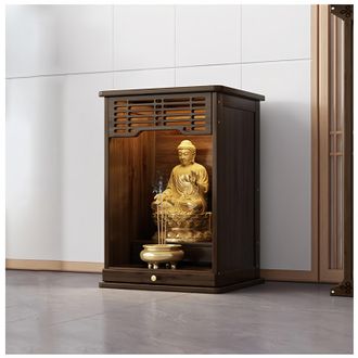 Generic DIY Altartisch mit Stauraum - Meditationsaltarschrank -chinesischer Schrank for spirituelle Zwecke, vertikale Gebetstische for Kirchen - frei kombinie