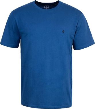 Volcom Stone Blanks T-Shirt Herren (Cosmic Blue, L)