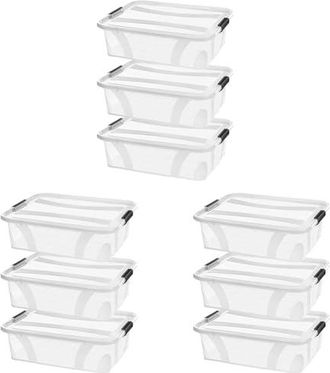 Siena Home Aufbewahrungsbox 7l 3 er Set Anzio (Packung mit 3)