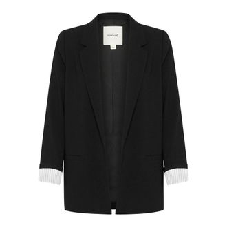 Soaked In Luxury Femme, Vestes, Noir, Taille: 42 FR Blazer Noir Pliable - Style Classique