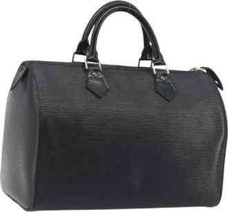 Louis Vuitton Pre-owned Speedy 30 Sac &agrave; main - Femme - Pre-owned - Noir - Taille: ONE Size
