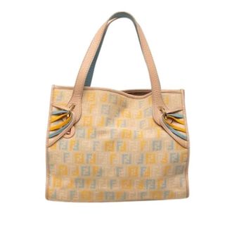 Fendi Pre-owned Canvas Tote - - Pre-owned - Damen - Beige - ONE SIZE