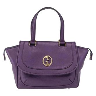 Gucci Sac &agrave; main vintage Pre-owned - Femme - Pre-owned - Violet - Taille: ONE Size