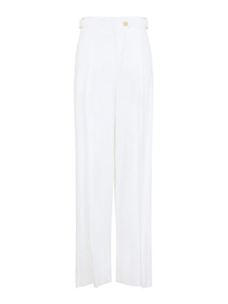 Elisabetta Franchi Pantalons D&eacute;contract&eacute;s - Cr&egrave;me