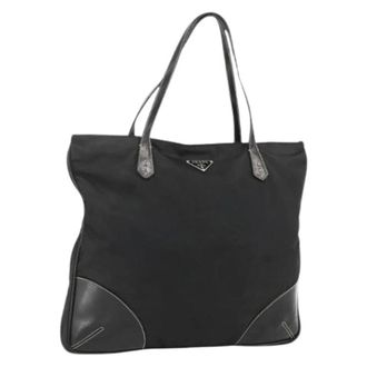 Prada Pre-owned Vintage Nylon Tote - - Pre-owned - Damen - Schwarzk - ONE SIZE