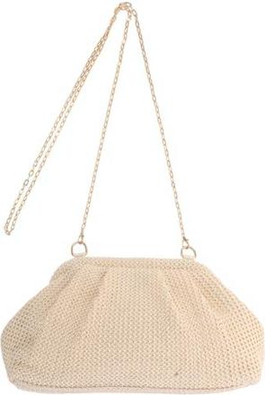 BESPORTBLE JOINPAYA Pochette de Soir&eacute;e Tiss&eacute;e pour Femmes Paquet Bandouli&egrave;re avec Cha&icirc;ne Couleur Blanc Cass&eacute; Format Compact Mariage et Occasions Formelles Paquet