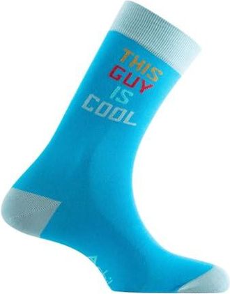 Achile Mi-chaussette jersey Cool Coton peigné - couleur - Bleu - Pointure - 39-46