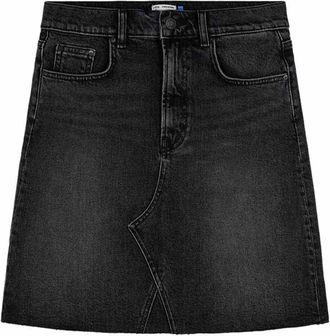 LTB Jeans Jeans Serissa Jeansrock in Grau hergestellt aus Baumwollmischung, Größe L