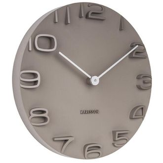 Karlsson Karlsson - Horloge moderne avec aiguilles chrom&eacute;es On the Edge