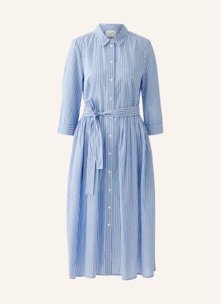 Oui Hemdblusenkleid blau
