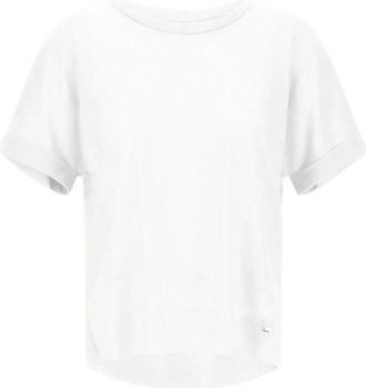 Herno Homme, Tops, Blanc, Taille: S T-shirt &agrave; manches roul&eacute;es
