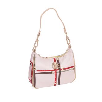U.S.Polo Association Synthetische Baguette Schultertasche - - Bags - Damen - Beige - ONE SIZE