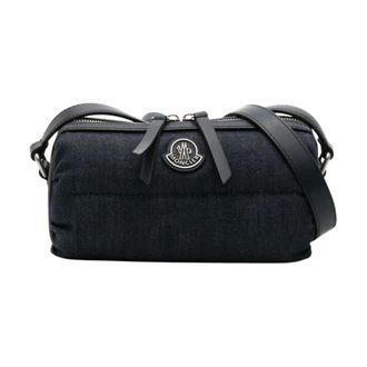 Moncler Femme, Sacs, Bleu, Taille: ONE Size Sac bandouli&egrave;re Keoni