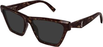 Saint Laurent unisex, Accessories, Braun, 58 MMGr&ouml;&szlig;e