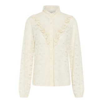 Kaffe Blusen & Hemden - - Blouses & Shirts - Damen - Wei&szlig; - M