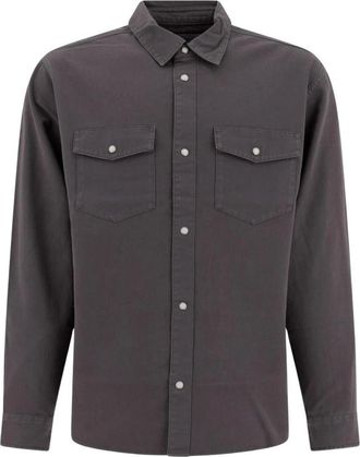 Carhartt Work in Progress Homme, Chemises, Gris, Taille: S Santa Fe Shirt