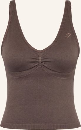 Gymshark Gymshark Sport-Bh Lift Seamless braun