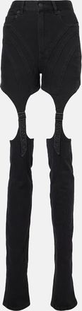 MUGLER High-Rise Skinny Jeans