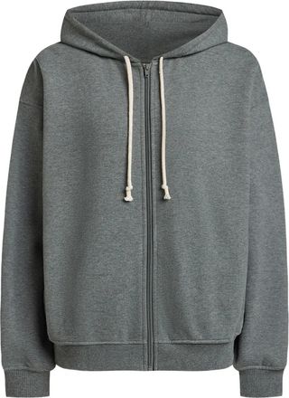 12 Storeez hoodie zipp&eacute; en tissu &eacute;ponge - Gris